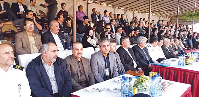 QMMF president attends opening of Iran’s Azadi Race Circuit - Gulf Times