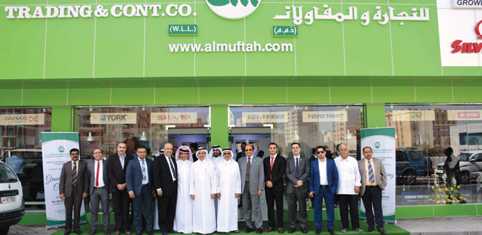 Almuftah Group opens new showroom - Gulf Times