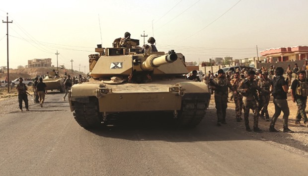 Iraq army retakes key town south of Mosul - Gulf Times