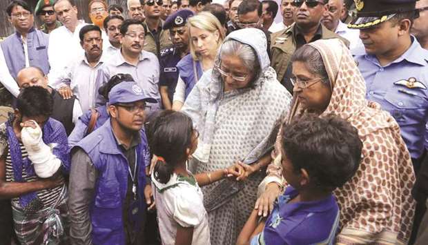 Bangladesh PM: Myanmar should take Rohingya back - Gulf Times