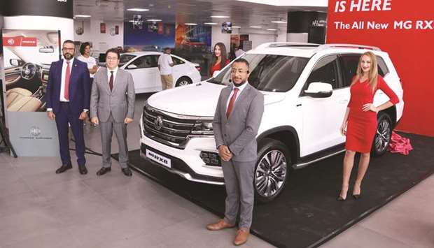 Auto Class Cars launches MG RX8 in Qatar and the Middle East - Gulf Times