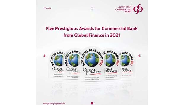 Commercial Bank bags five 'prestigious awards' in digital banking from ...