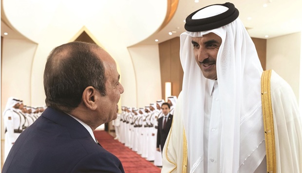 Amir leads farewell to Egyptian leader - Gulf Times