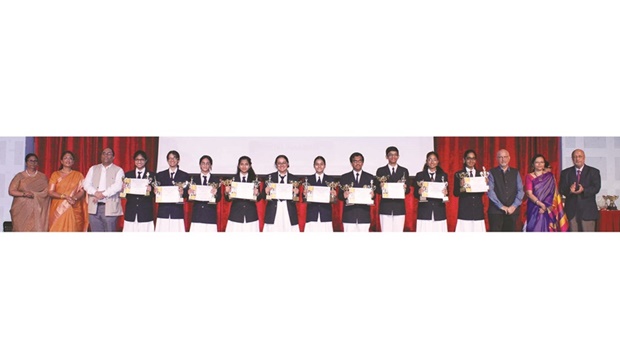 DPS-MIS honours Grade 10,12 toppers - Gulf Times