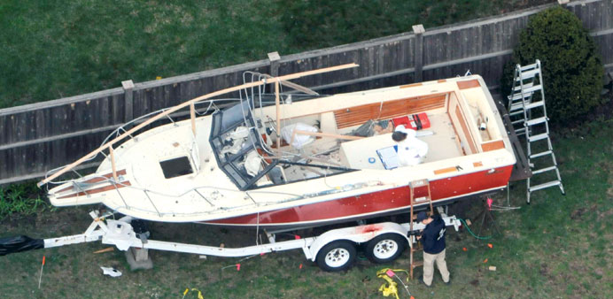 Dzhokhar Tsarnaev Boat