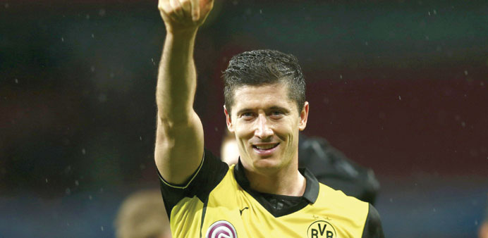 Lewandowski ruins Wenger birthday celebrations - Gulf Times