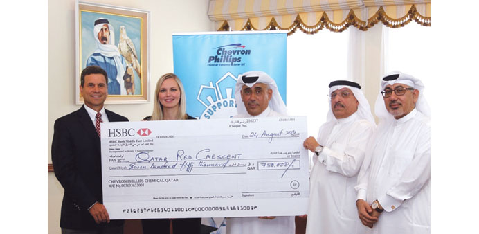QRC to use money donated by CP Chem on three key projects - Gulf Times