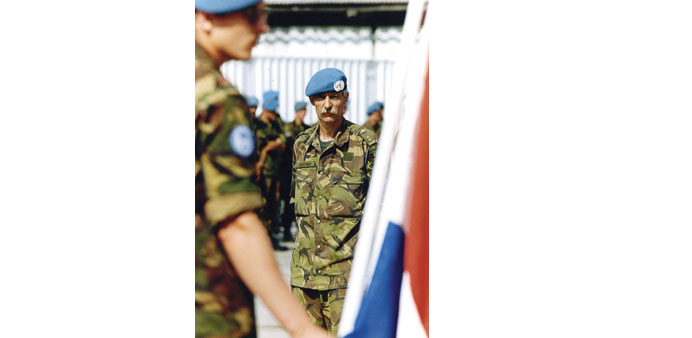 ‘Dutch UN commanders not liable for Srebrenica deaths’ - Gulf Times