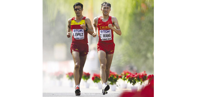 Lopez breaks Chinese hearts with walk gold - Gulf Times