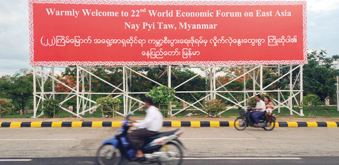 Myanmar flaunts reforms to the world - Gulf Times
