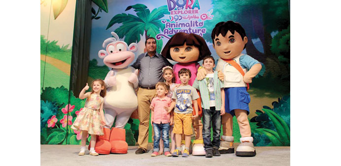 Dora stole the show at Ezdan Eid celebration - Gulf Times